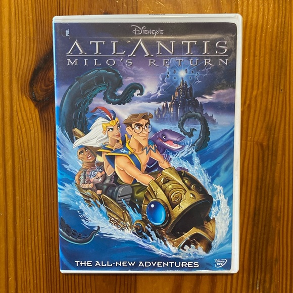 Media | Dvd Disneys Atlantis Milos Return | Poshmark